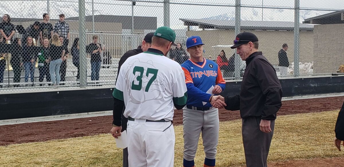 Provo baseball christens new field with shutout of rival Timpview ...